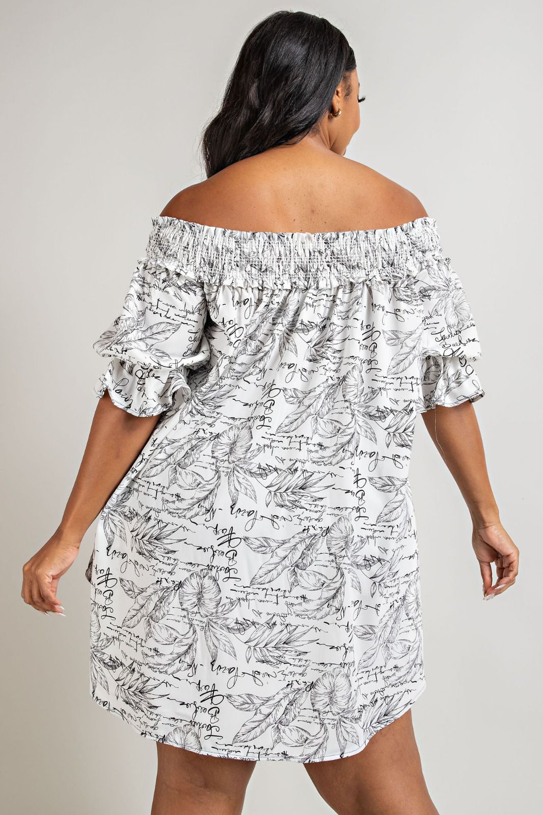 Vestido Blanco Plus Size – Nicolle's Fashion